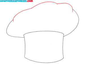How to Draw a Chef Hat - Easy Drawing Tutorial For Kids