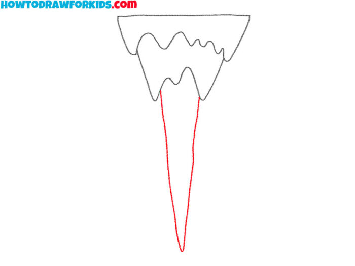 How to Draw an Icicle - Easy Drawing Tutorial For Kids