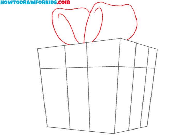 How to Draw a Gift - Easy Drawing Tutorial For Kids