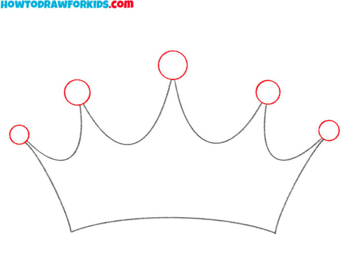 How to Draw a Princess Crown - Easy Drawing Tutorial For Kids