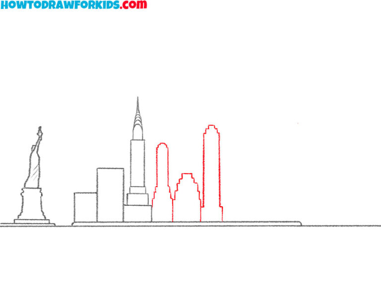 How to Draw New York - Easy Drawing Tutorial For Kids