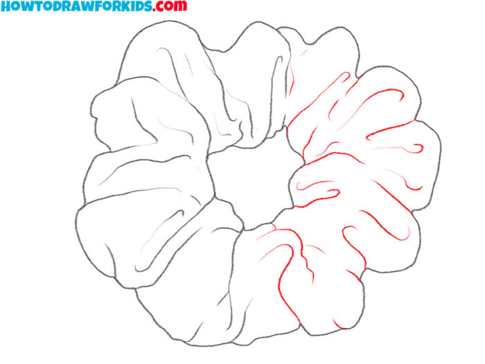 How to Draw a Scrunchy - Easy Drawing Tutorial For Kids