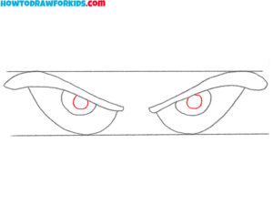 How to Draw Evil Eyes - Easy Drawing Tutorial For Kids