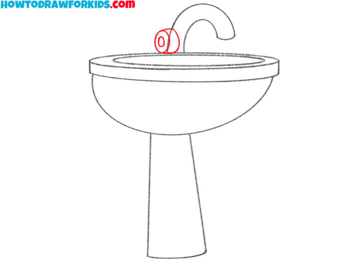 How to Draw a Sink - Easy Drawing Tutorial For Kids