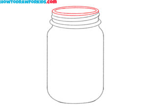 How to Draw a Mason Jar - Easy Drawing Tutorial For Kids