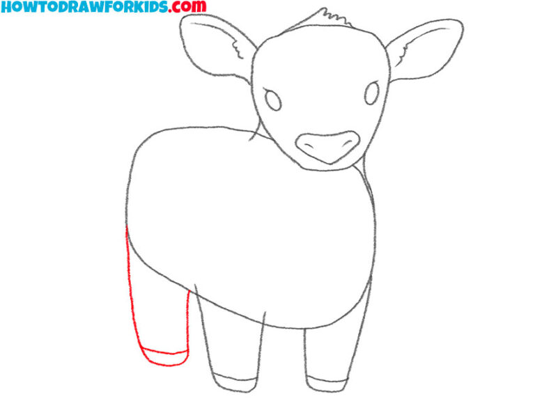 How to Draw a Strawberry Cow - Easy Drawing Tutorial For Kids