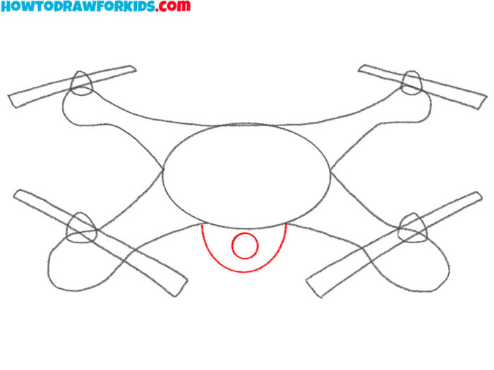 How to Draw a Drone - Easy Drawing Tutorial For Kids
