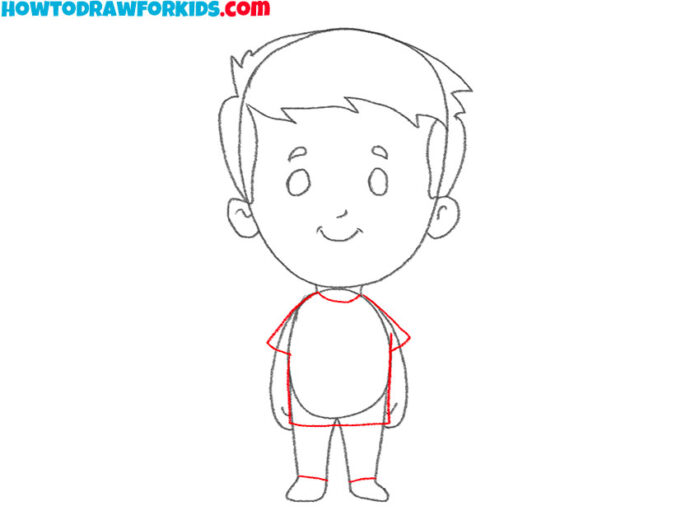 How to Draw a Cartoon Kid - Easy Drawing Tutorial For Kids
