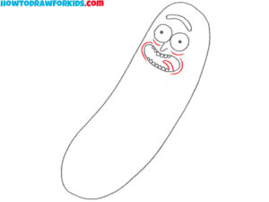 How to Draw Pickle Rick - Easy Drawing Tutorial For Kids
