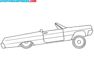 How to Draw a Lowrider - Easy Drawing Tutorial For Kids