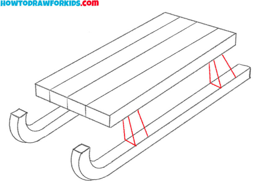 How to Draw a Sled - Easy Drawing Tutorial For Kids