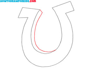 How to Draw a Horseshoe - Easy Drawing Tutorial For Kids