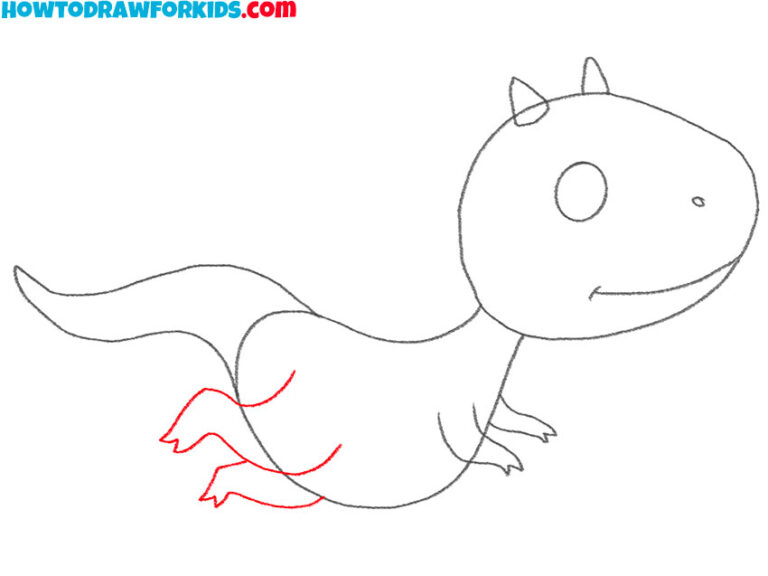 How to Draw a Flying Dragon - Easy Drawing Tutorial For Kids