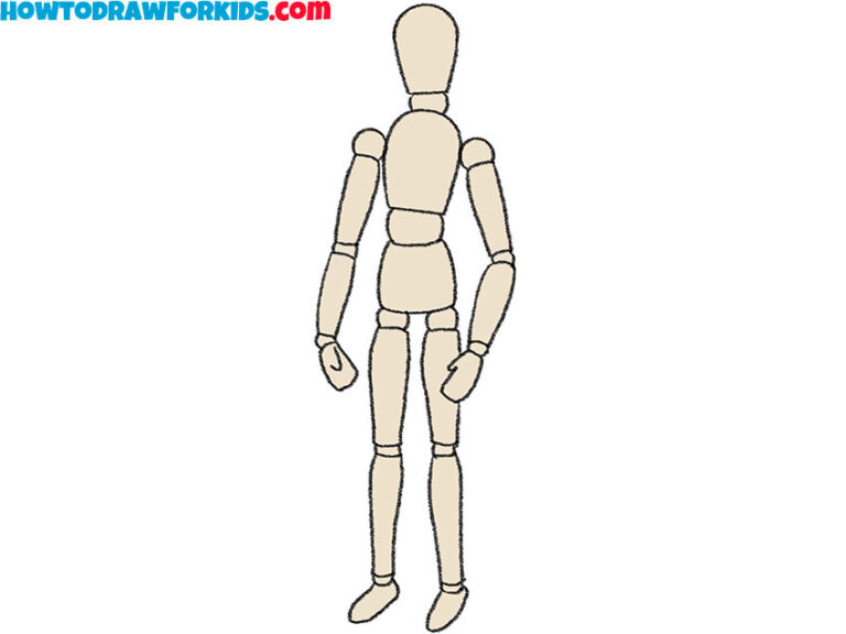 Human Body Proportions - Easy Drawing Lesson For Kids