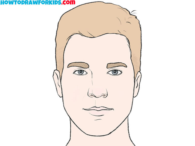 Human Face Proportions - Easy Drawing Lesson For Kids