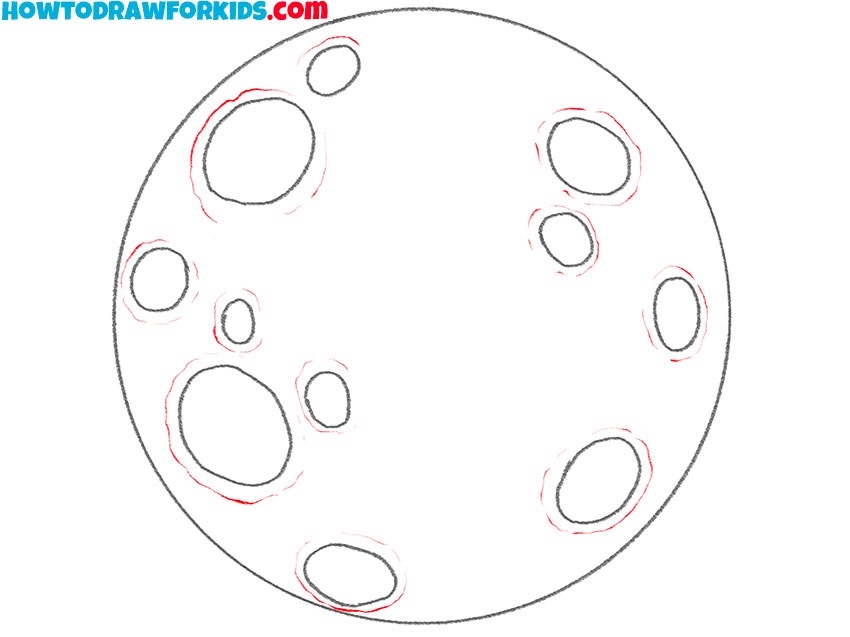 How to Draw Mars - Easy Drawing Tutorial For Kids