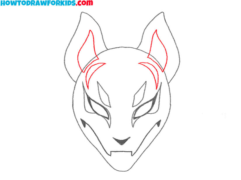 How to Draw Drift’s Mask - Easy Drawing Tutorial For Kids