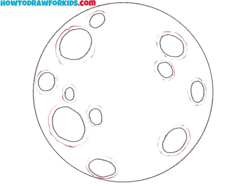 How to Draw Mars - Easy Drawing Tutorial For Kids