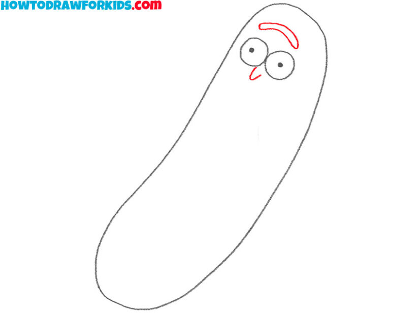 How to Draw Pickle Rick - Easy Drawing Tutorial For Kids