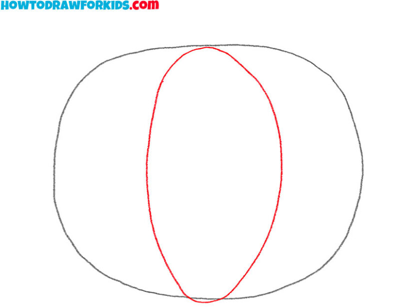 How to Draw a Pumpkin for Halloween - Drawing Tutorial For Kids