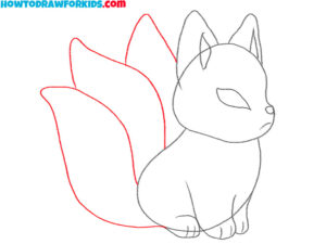 How to Draw a Kitsune - Easy Drawing Tutorial For Kids