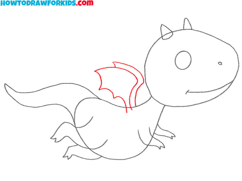 How to Draw a Flying Dragon - Easy Drawing Tutorial For Kids