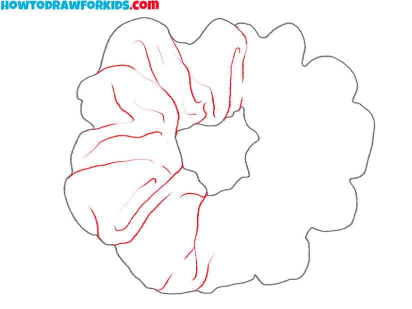 How to Draw a Scrunchy - Easy Drawing Tutorial For Kids