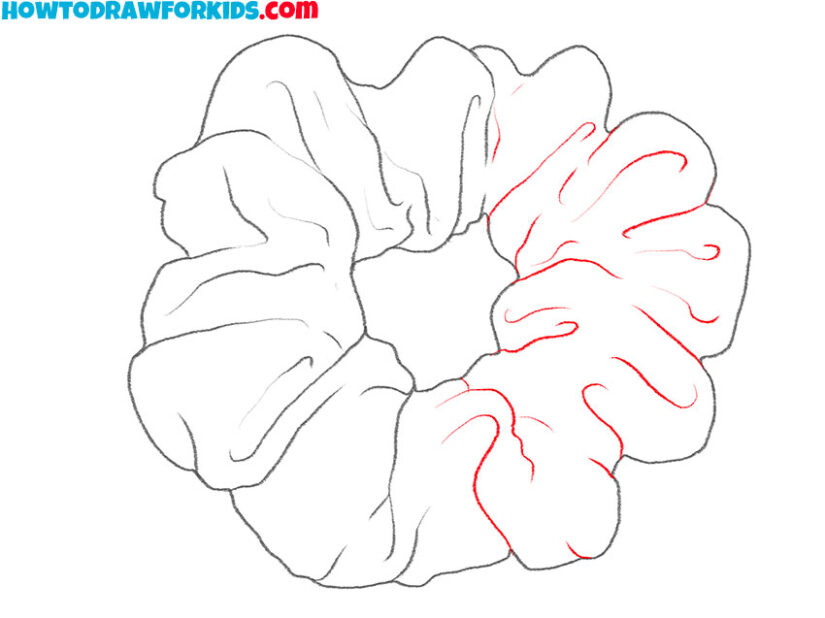 How to Draw a Scrunchy - Easy Drawing Tutorial For Kids