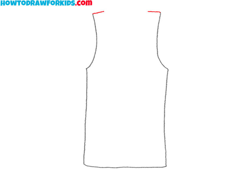 How to Draw a Tank Top - Easy Drawing Tutorial For Kids