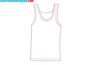 How to Draw a Tank Top - Easy Drawing Tutorial For Kids