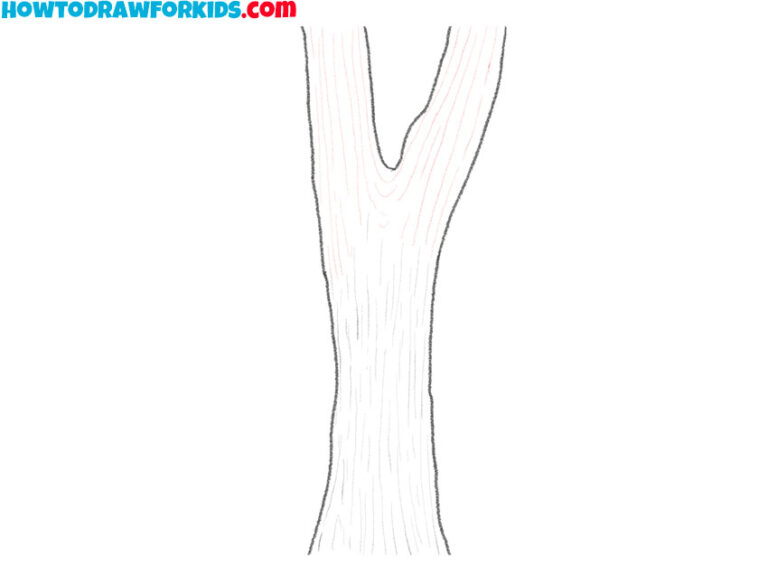 How to Draw a Tree Trunk - Easy Drawing Tutorial For Kids