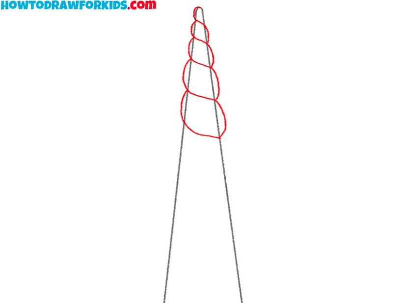 How to Draw a Unicorn Horn - Easy Drawing Tutorial For Kids