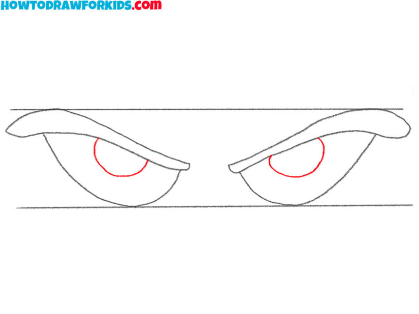 How to Draw Evil Eyes - Easy Drawing Tutorial For Kids