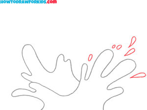 How to Draw Water Splashes - Easy Drawing Tutorial For Kids