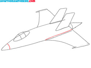 How to Draw a Fighter Jet - Easy Drawing Tutorial For Kids
