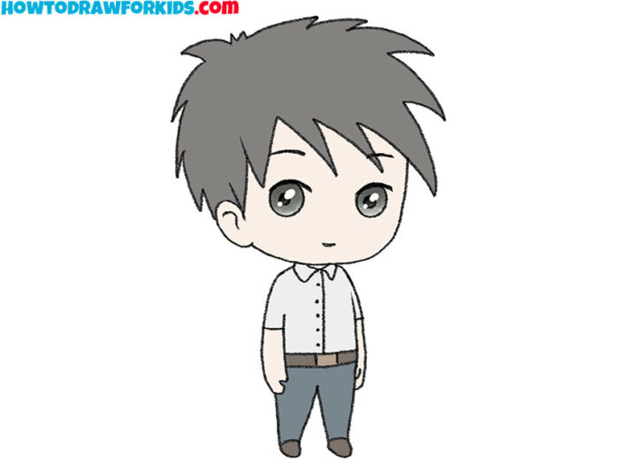 How to Draw an Anime Character - Easy Drawing