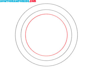 How to Draw Captain America's Shield - Easy Tutorial For Kids