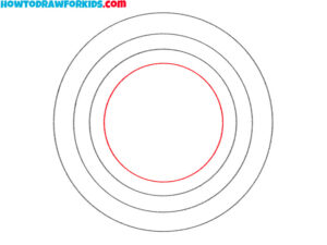 How to Draw Captain America's Shield - Easy Tutorial For Kids