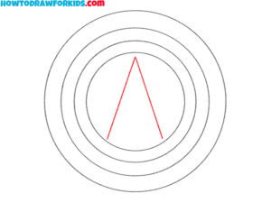 How to Draw Captain America's Shield - Easy Tutorial For Kids