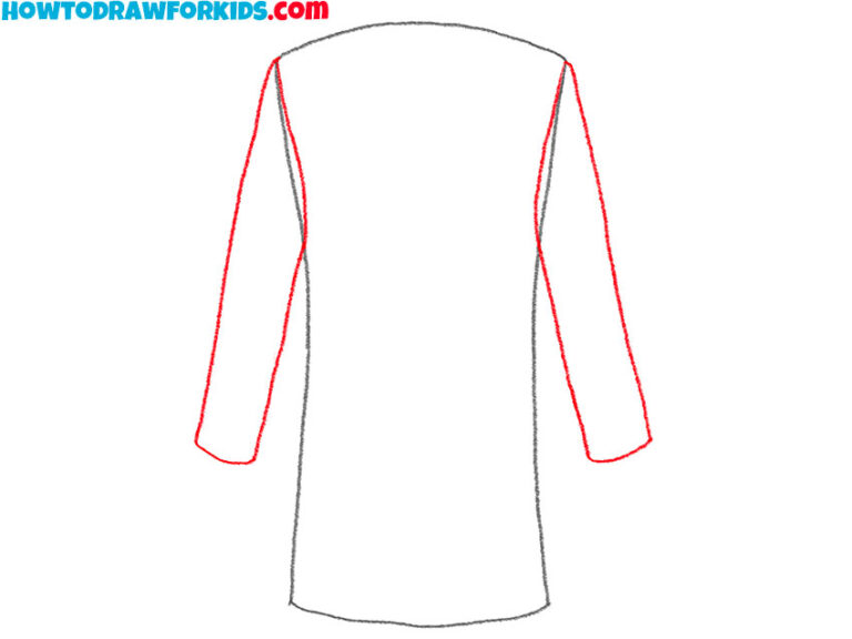 How to Draw a Coat - Easy Drawing Tutorial For Kids