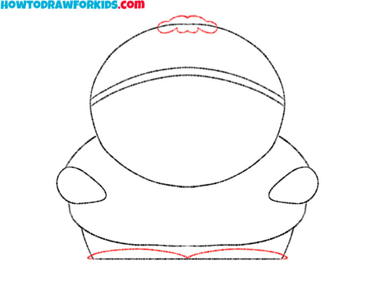 How to Draw Eric Cartman - Easy Drawing Tutorial For Kids