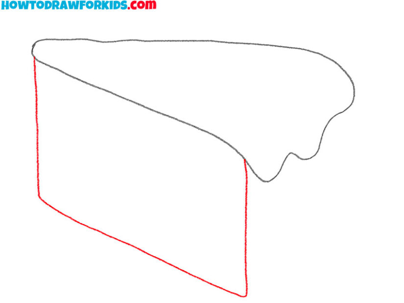 How to Draw a Piece of Cake - Easy Drawing Tutorial For Kids