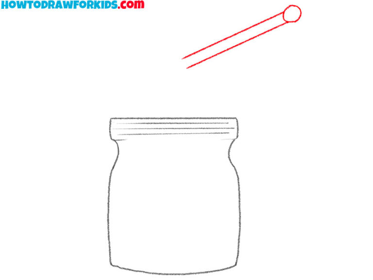 How to Draw Honey - Easy Drawing Tutorial For Kids