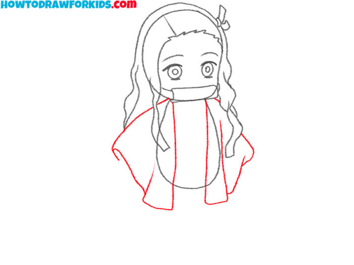 How to Draw Nezuko - Easy Drawing Tutorial For Kids