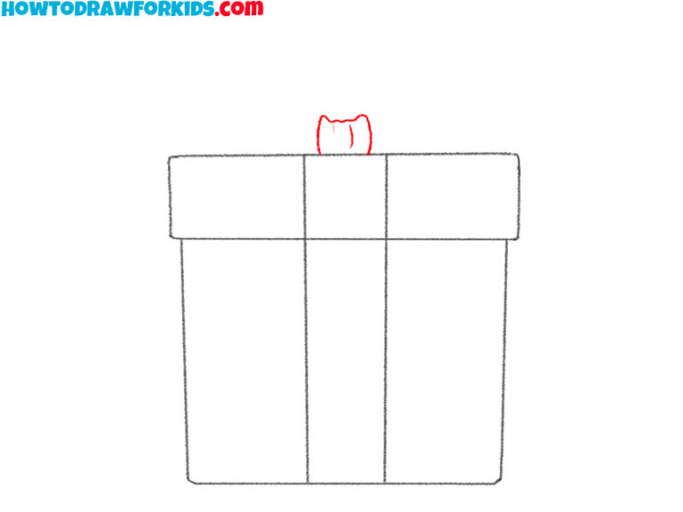 How to Draw a Present - Easy Drawing Tutorial For Kids
