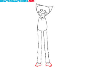 How to Draw Huggy Wuggy - Easy Drawing Tutorial For Kids