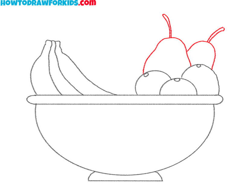 How to Draw a Fruit Bowl - Easy Drawing Tutorial For Kids