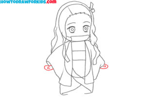 How to Draw Nezuko - Easy Drawing Tutorial For Kids