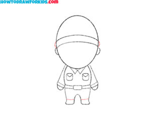 How to Draw a Military Man - Easy Drawing Tutorial For Kids
