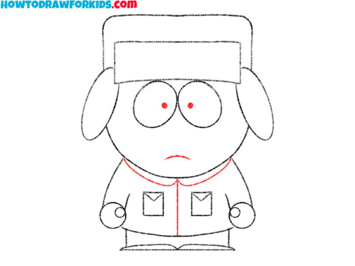 How to Draw Kyle Broflovski - Easy Drawing Tutorial For Kids